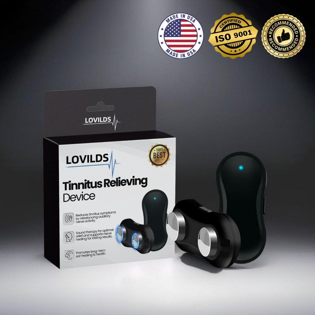 LOVILDS® Tinnitus Relieving Device🧠 NeuroPulse Technology: Soothes Rin ...